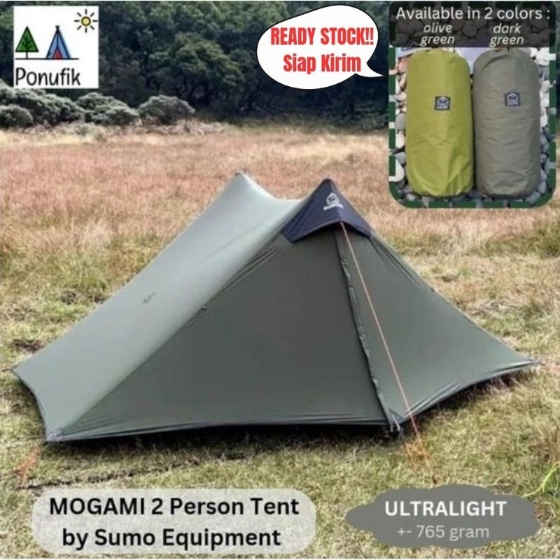 Jual Mogami 2P Ultralight Tent by Sumo Equipment tenda camping shelter ...