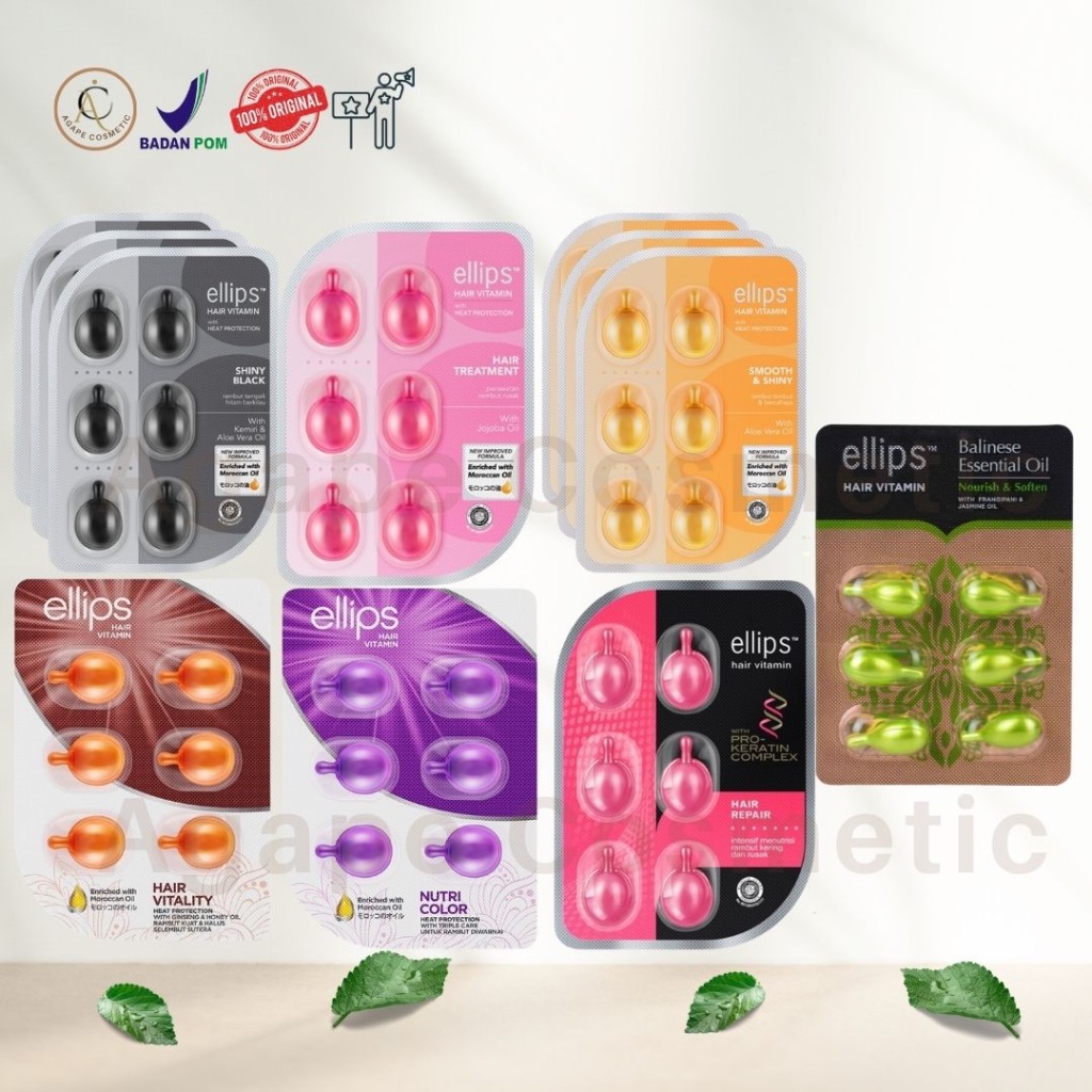 Jual Elips Hair Vitamin Sachet Rambut (GROSIR) | Shopee Indonesia
