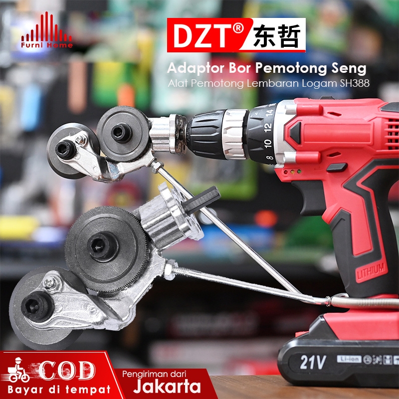 Jual PROMO! Alat Potong Plat Besi Baja Seng SOLID Nibbler Metal Sheet Cutter Adapter Ke Mesin ...