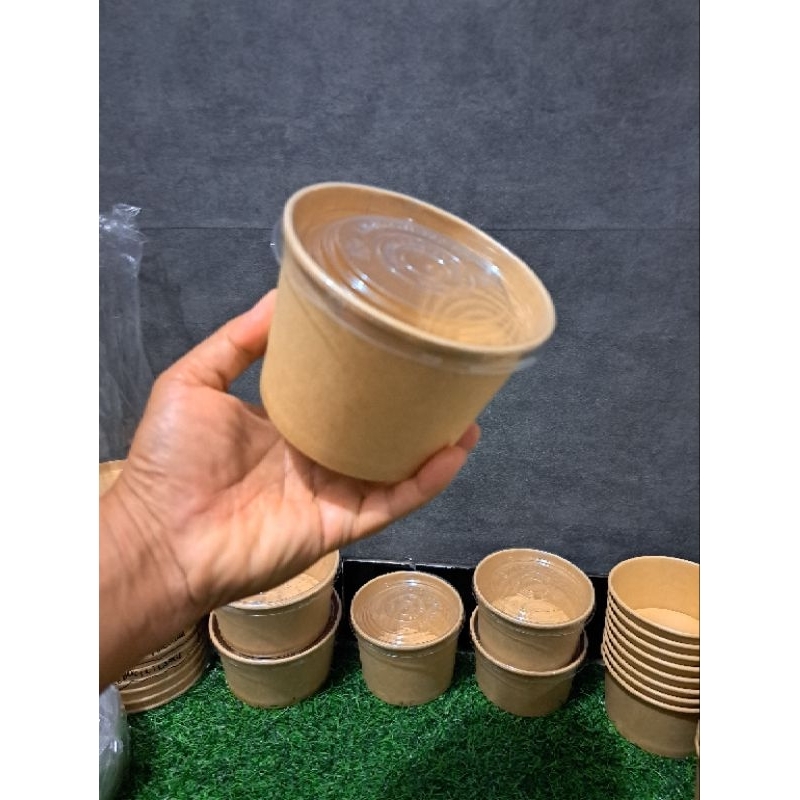 Jual # KRT# HARGA ANJLOK/TURUN... Grosir Murah paper bowl putih & kraft ...