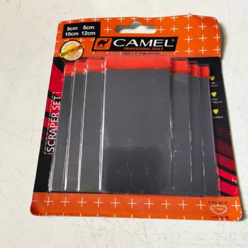 Jual KAPE SET CAMEL KAPI SKRAP DEMPUL SET / SATUAN | Shopee Indonesia