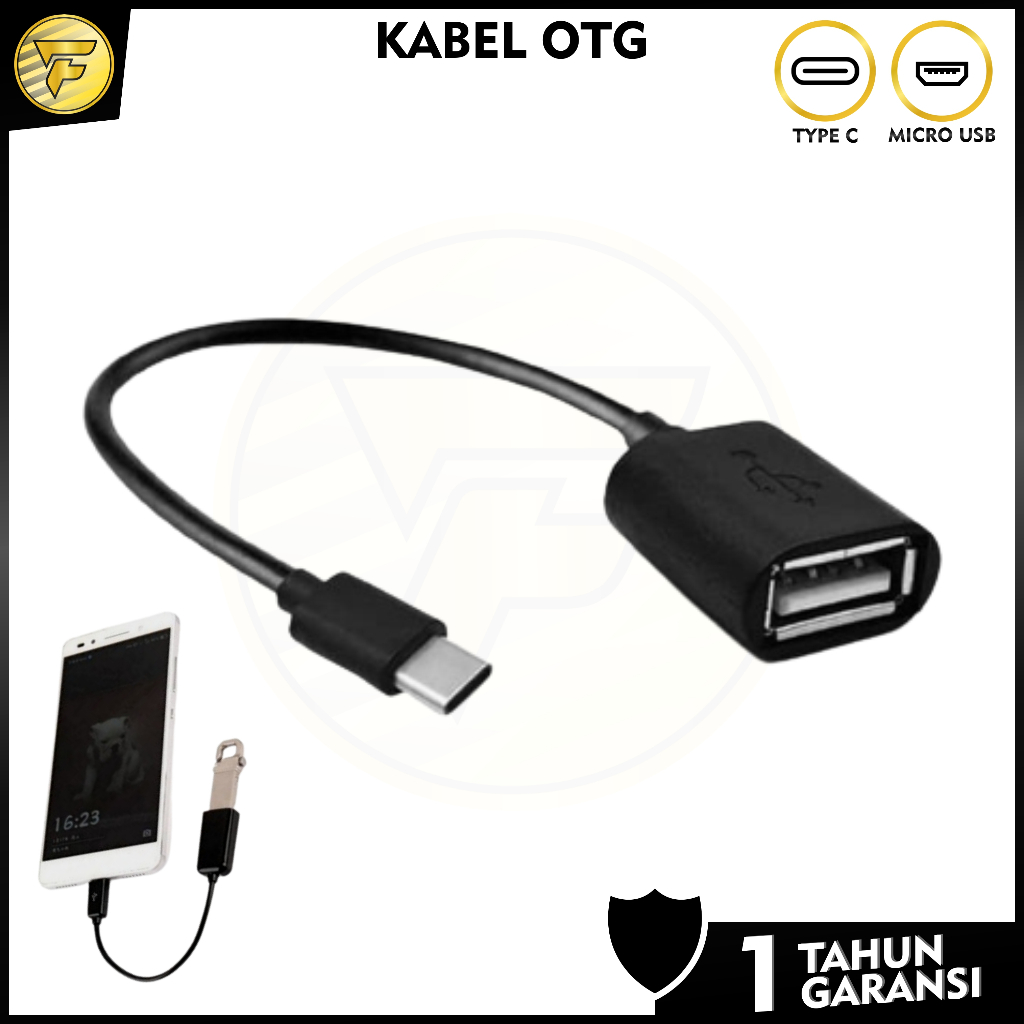 Jual OTG Kabel konektor data transfer converter Type C Micro USB 2.0 ...