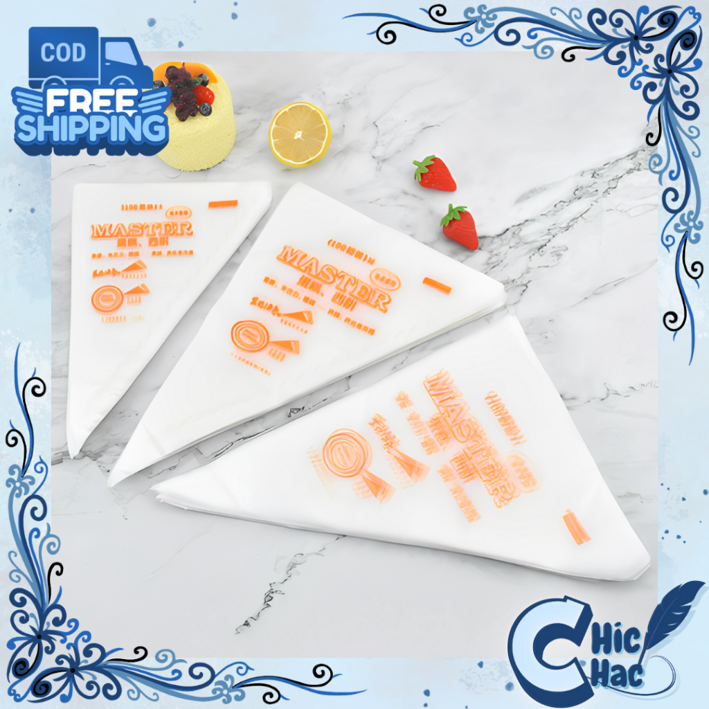 Jual Plastik Segitiga Dekorasi kue Serbaguna / Papping Bag Murah ...