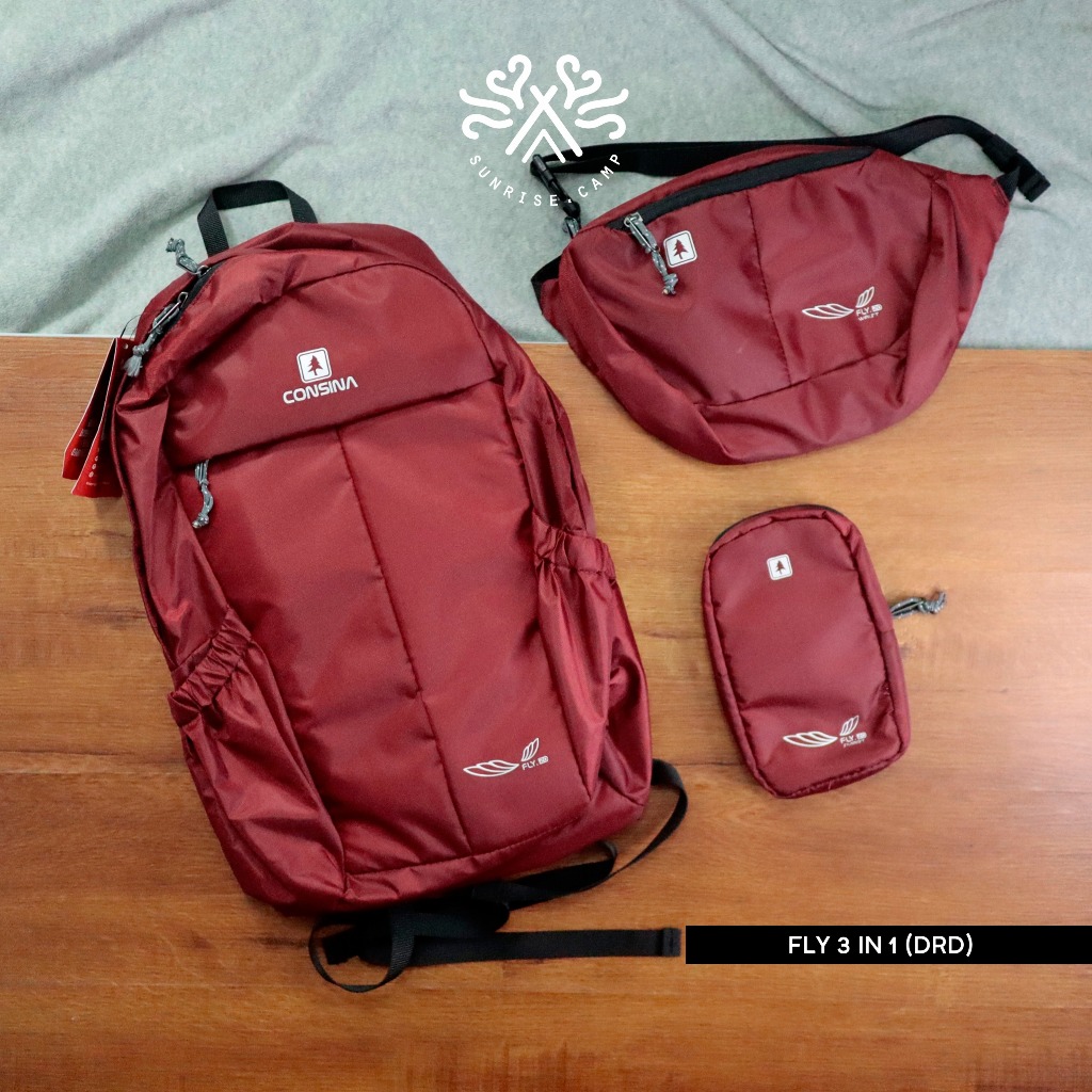 Jual FLY 20 - TAS SEKOLAH CONSINA BELI 1 DAPAT 3 - TAS MAROON | Shopee ...