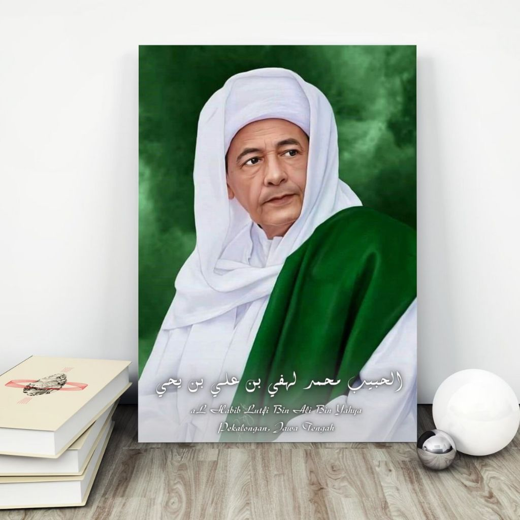 Jual Foto Poster Ulama - Habib Lutfhi Bin Yahya ( Foto + Kayu Mdf ...
