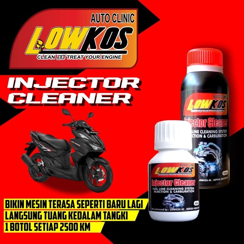 Jual LOWKOS Injector Cleaner Motor - Cairan Pembersih Injektor Motor ...