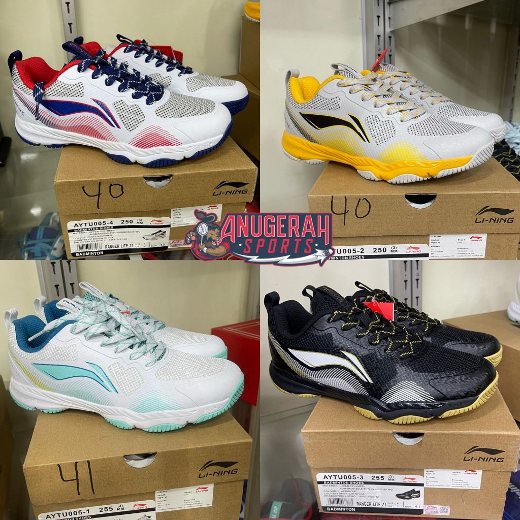 Jual Sepatu Badminton Li-Ning / LINING RANGER LITE Z1 ORIGINAL | Shopee ...