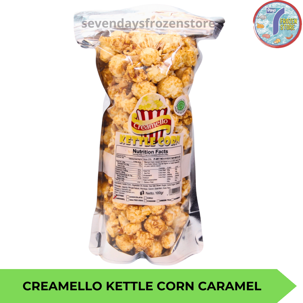Jual Popcorn Creamello Kettle Corn | Shopee Indonesia