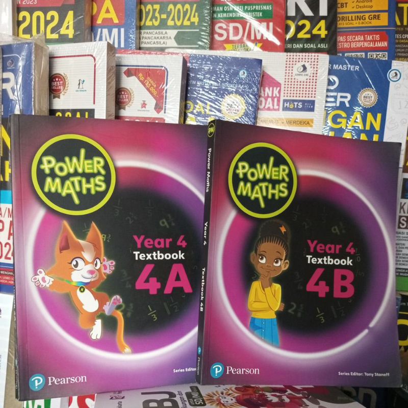 Jual POWER MATHS YEAR 4 TEXTBOOK 4A DAN 4B PEARSON | Shopee Indonesia