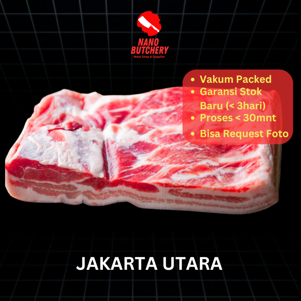Jual Samcan IMPORT Pork Belly PREMIUM Kwalitas TOP 5 Lapis - Ukuran 1kg ...