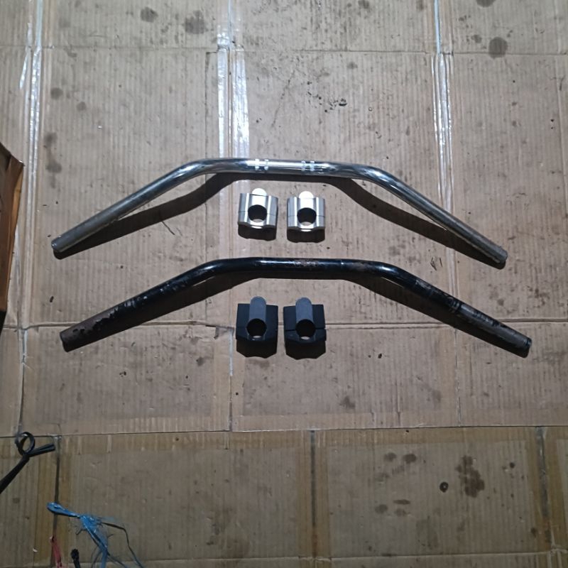 Jual stang rzr dan stang ninja set raiser(peninggi) | Shopee Indonesia