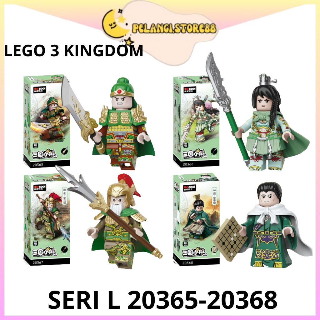 Jual LEGO THREE KINGDOM SAMKOK 3 RAJA GUAN PING GUAN YIN PING LIAO HUA ...
