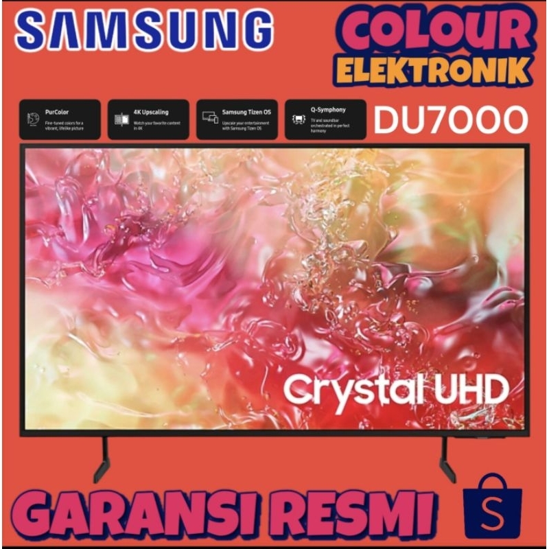 Jual SAMSUNG 65DU7000 Crystal UHD 4K 65 inch Smart TV - UA65DU7000 - UA65DU7000KXXD | Shopee ...
