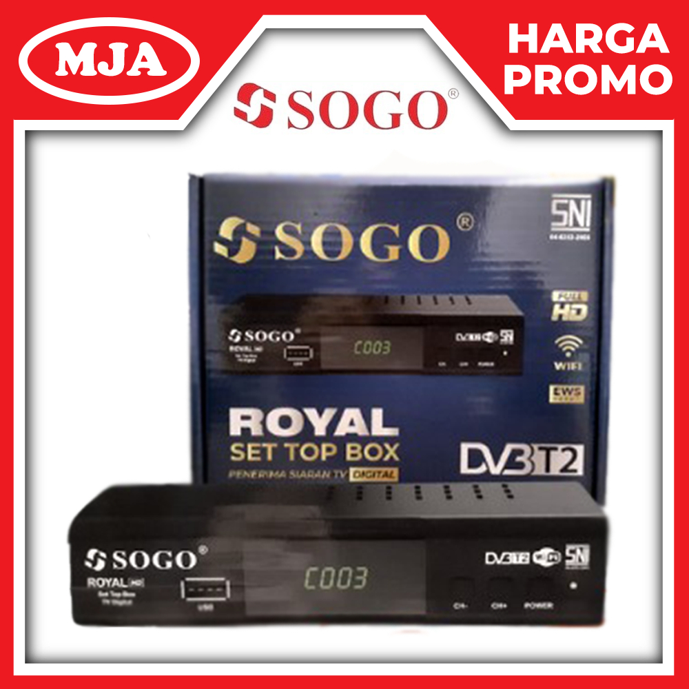 Jual SET TOP BOX SOGO STB DVBT2 | Shopee Indonesia