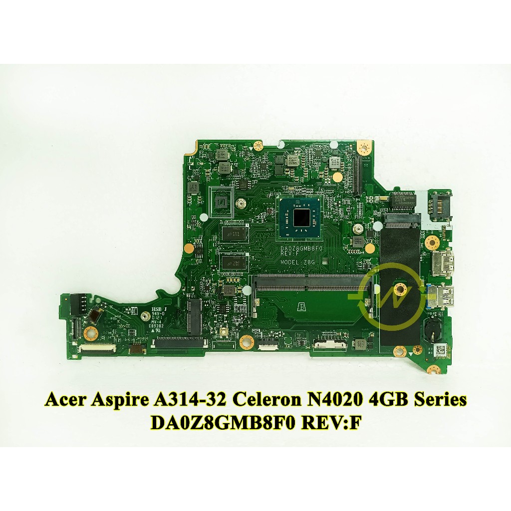 Jual Mainboard Motherboard Mobo Laptop Acer Aspire A314 A314-32 N4020 4GB Series | Shopee Indonesia