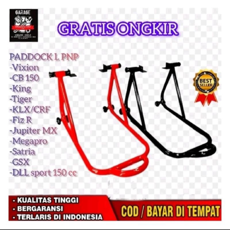 Jual Standar Paddock Pedok Ninja SS RR CBR GSZ R25 R15 Vixion Fis R ...