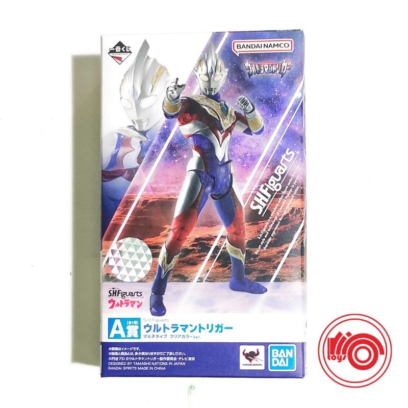Jual SHF S.H.Figuarts X Ichiban Kuji Ultraman Trigger Multi Type Clear ...