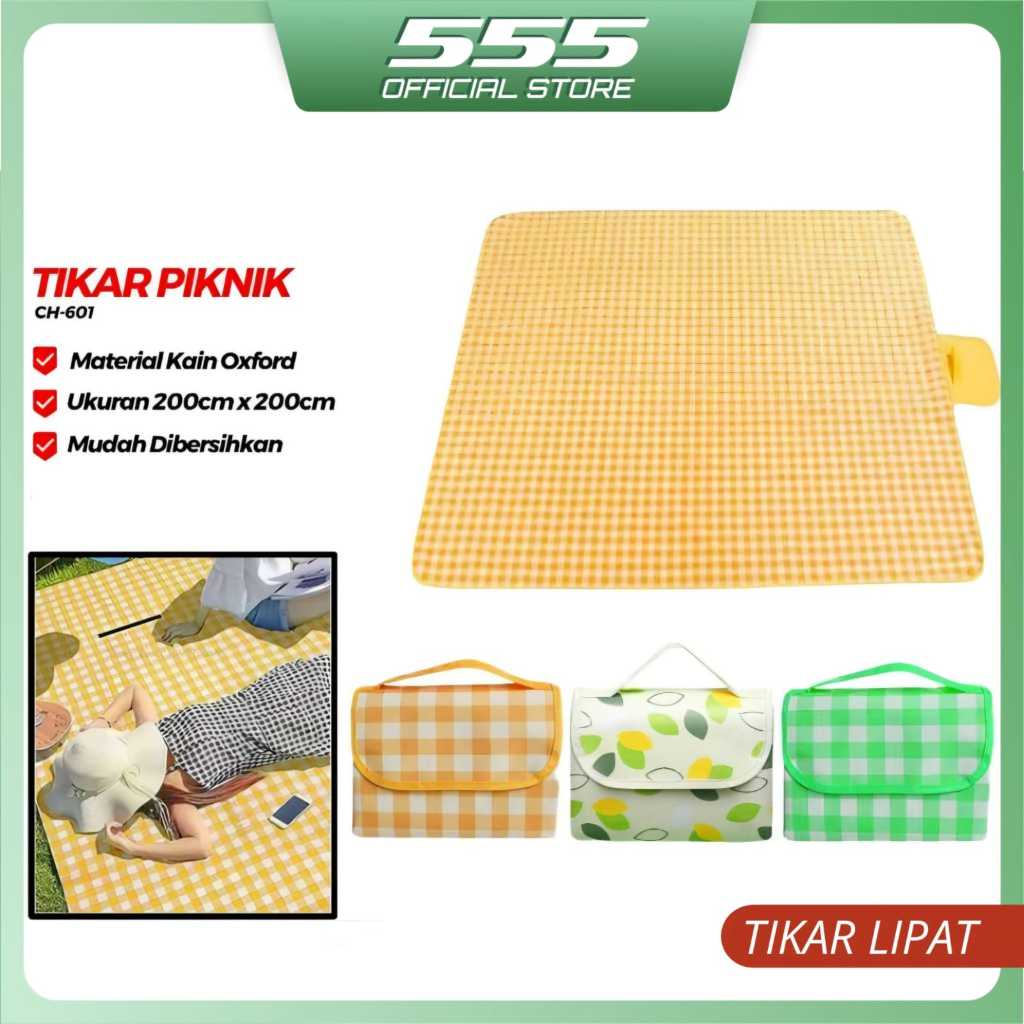 Jual Tikar Lipat Waterproof Tikar Piknik Tebal Jumbo Alas Piknik Karpet ...