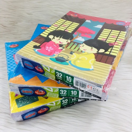Jual [ PAK ] Buku Tulis SIDU Sinar Dunia 32 Lembar Grosir (isi 10 pcs ...