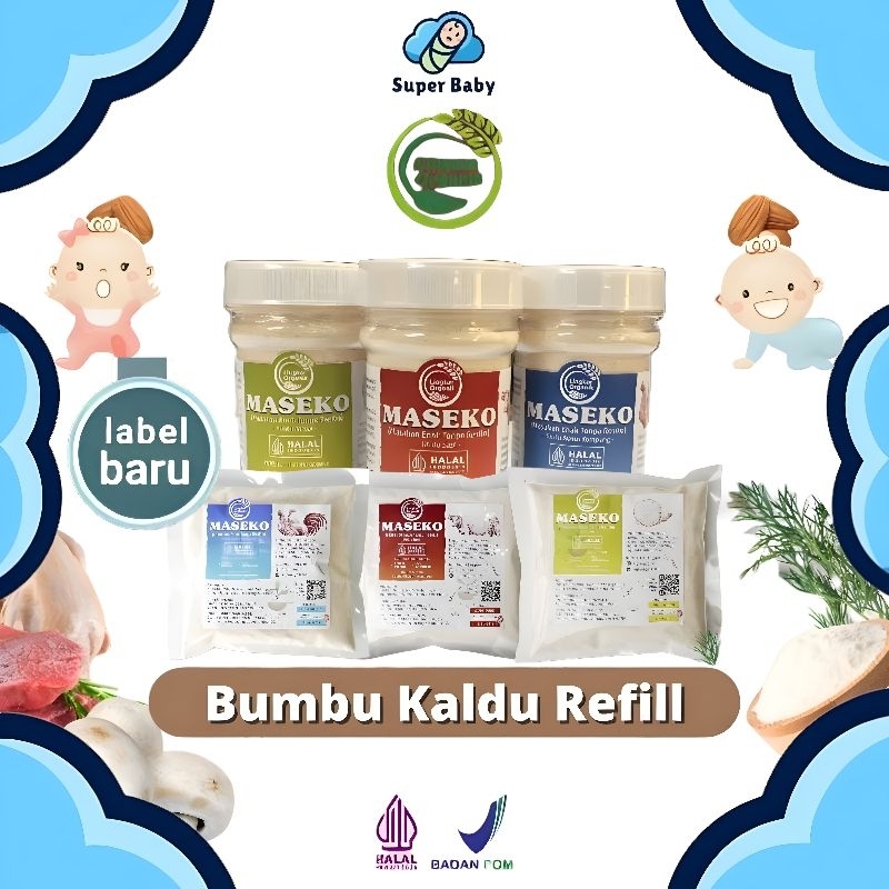 Jual BUMBU KALDU MPASI BAYI MASEKO NON MSG LINGKAR ORGANIK KALDU AYAM ...