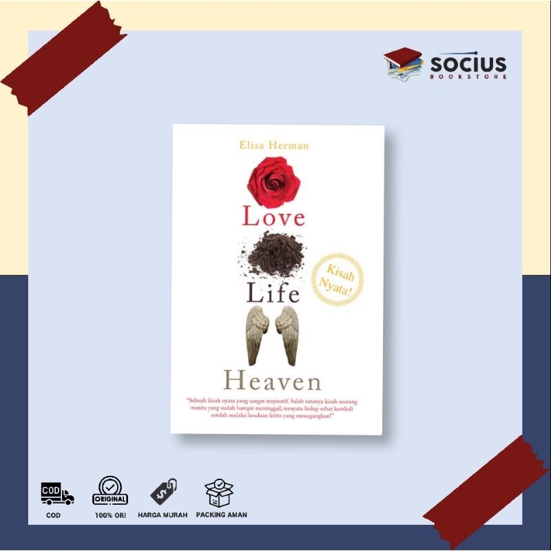 Jual BUKU NOVEL [ ORIGINAL ] LOVE LIFE HEAVEN | Shopee Indonesia