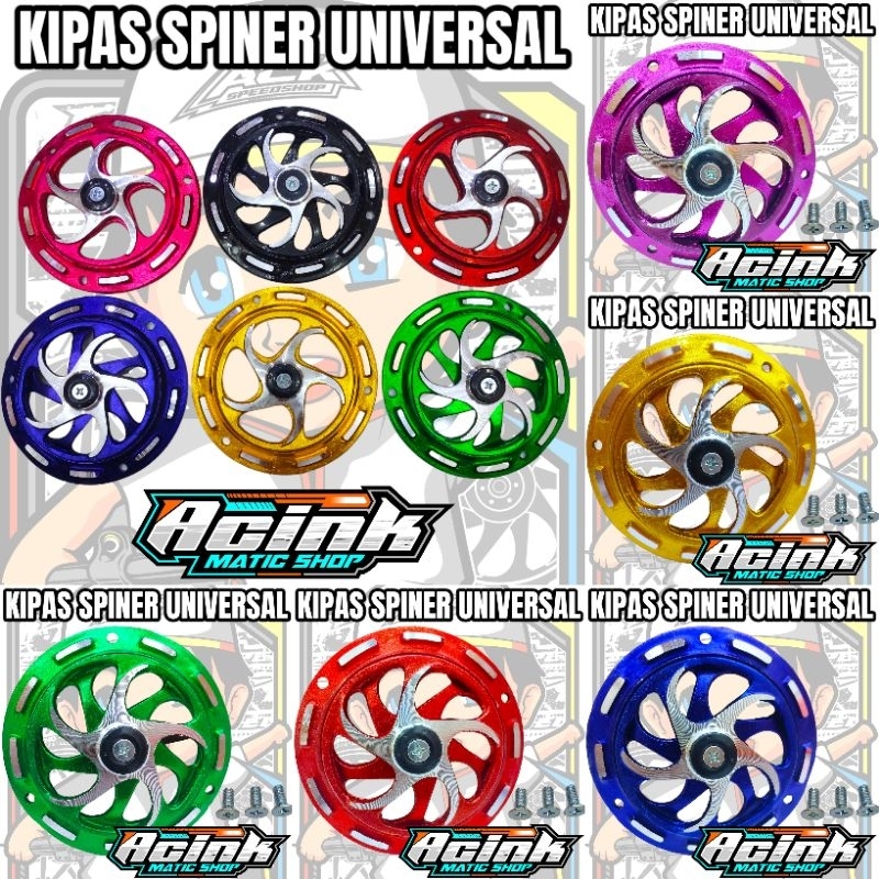 Jual COVER SPINER SPINNER PUTAR KIPAS / RADIATOR UNIVERSAL SEMUA MOTOR ...
