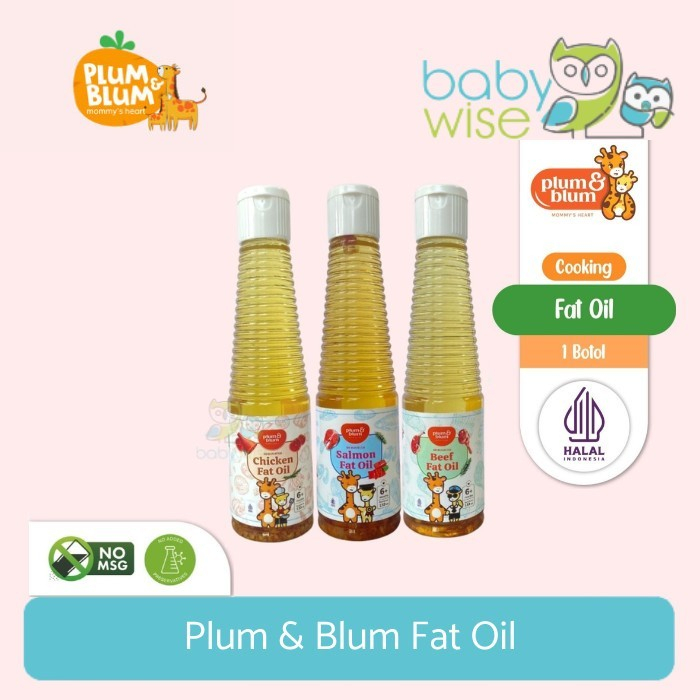 Jual Plum & Blum Chicken Fat Oil Beef Fat Oil Minyak Mpasi BB Booster ...