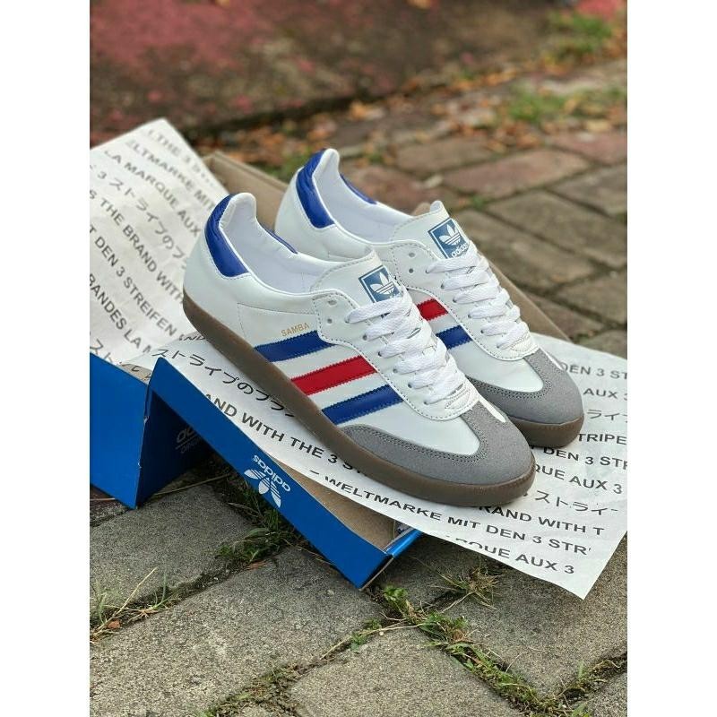 Jual Sepatu ADIDAS Samba Og Samba Vegan White Gum black Gum/Sepatu ...