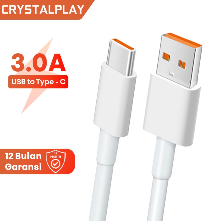 Jual CrystalPlay Kabel Data Type C 6A Xiaomi Quick Charge Turbo 33W 67W ...