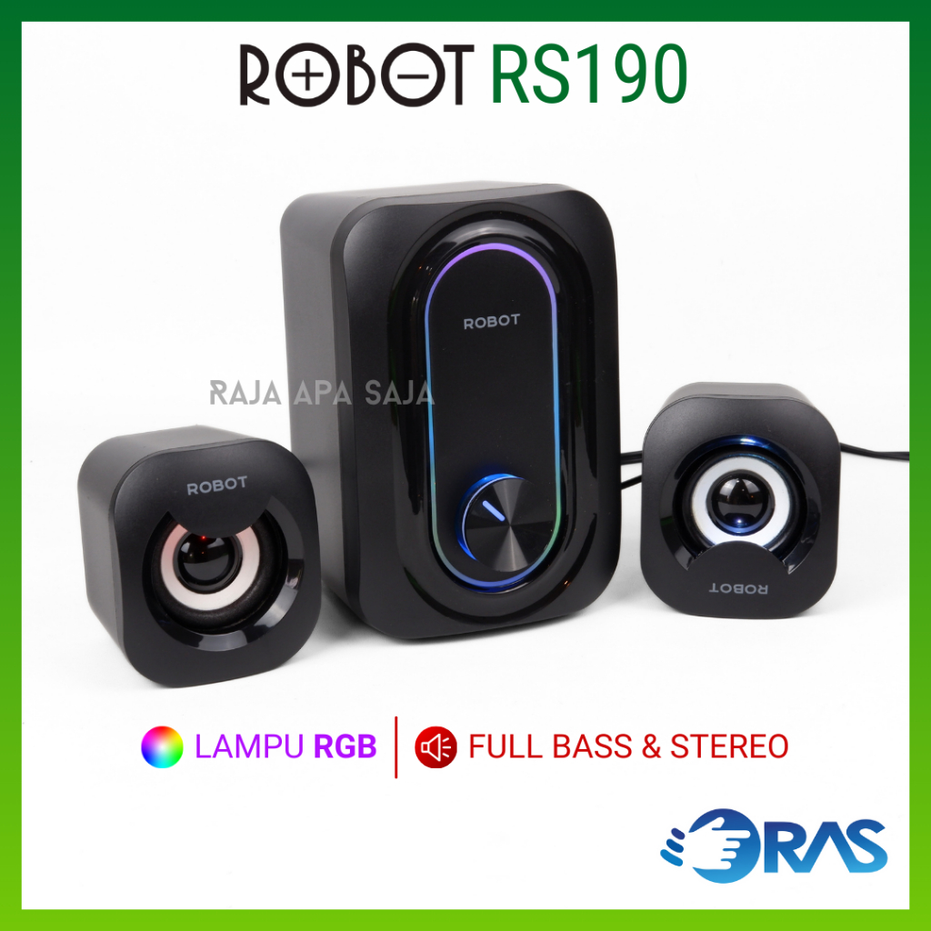 Jual SPEAKER ROBOT RGB Full Bass Stereo Untuk TV Laptop Komputer PC ...