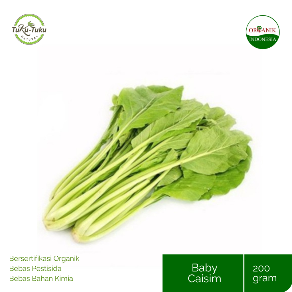 Jual BABY CAYSIM ORGANIK BSP FARM 200GR | Shopee Indonesia