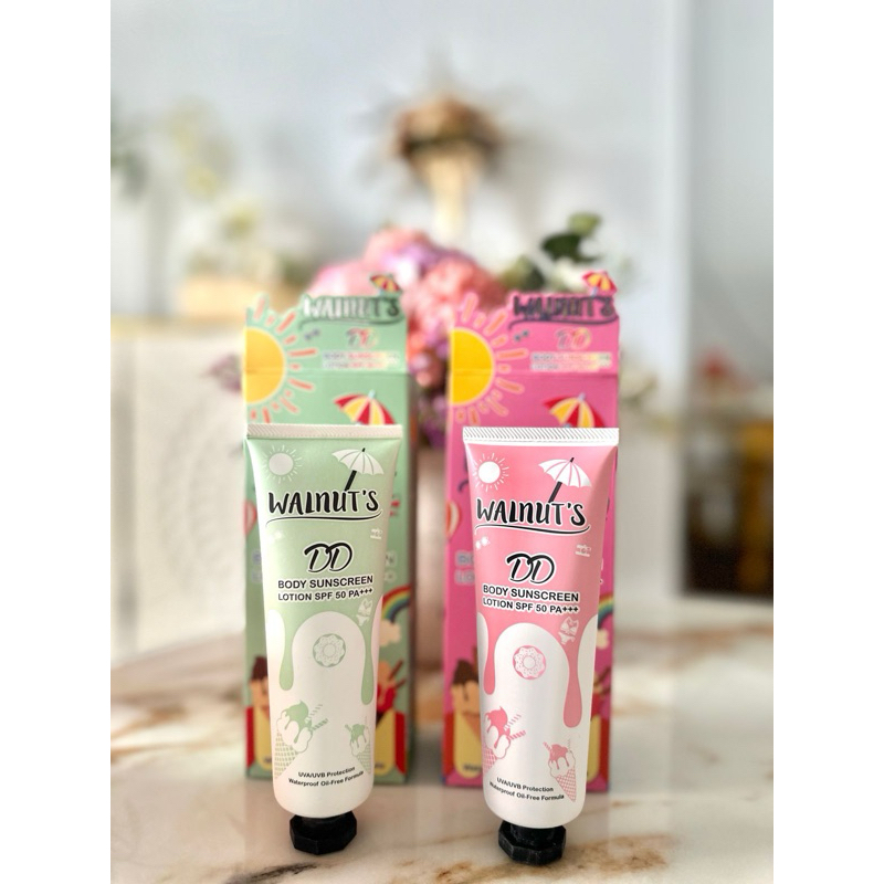 Jual WALNUTS BODY SUNSCREEN LOTION SPF 50 PA+++ ISI 135ml ORIGINAL ...