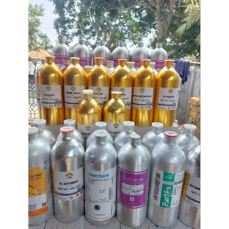Jual Botol Kaleng Aluminium Bekas Parfum Ukuran 1L | Shopee Indonesia