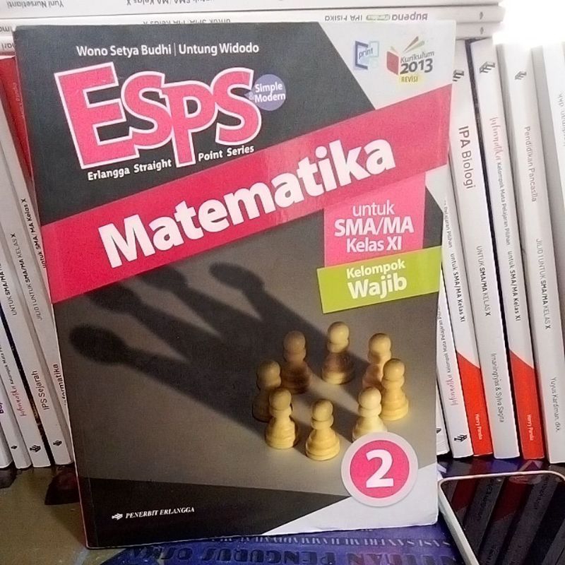 Jual Buku ESPS Matematika SMA/MA Kelas 11 K13 Kelompok Wajib | Shopee Indonesia
