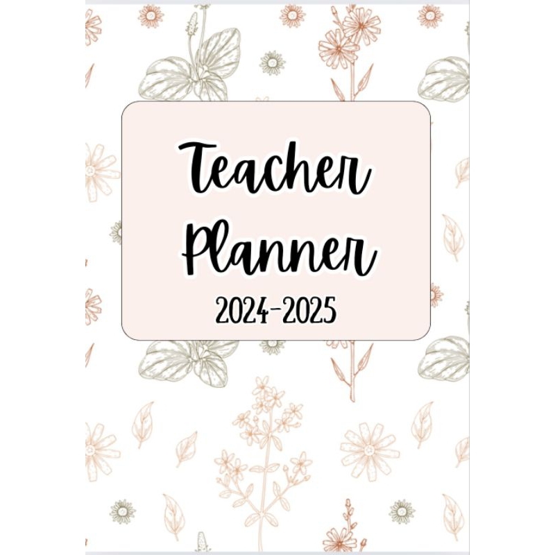 Jual PRINTABLE TEACHER PLANNER 2024/2025 | Shopee Indonesia