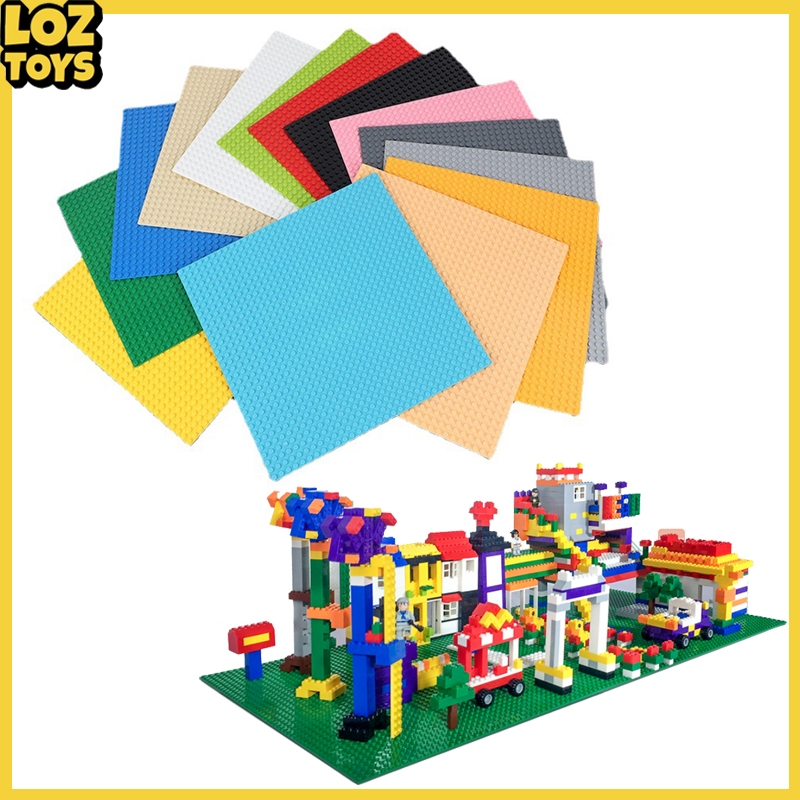 Jual LOZTOYS Blok bangunan Baseplate Tatakan Bricks Papan Base Plate ...