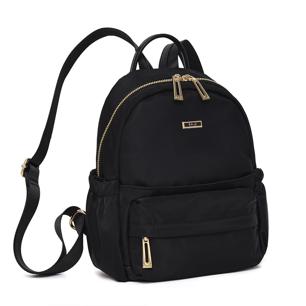 Jual En-ji Malri Backpack - Black | Shopee Indonesia