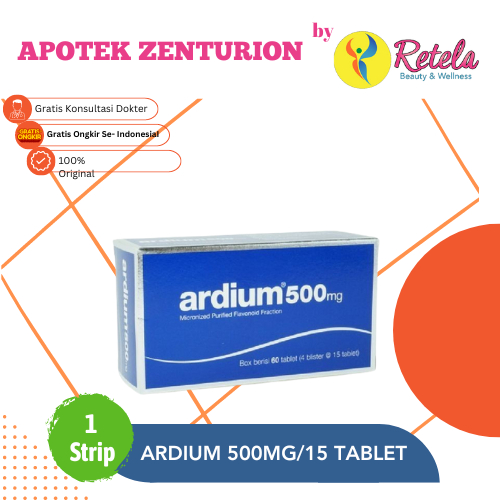 Jual ARDIUM 500MG 1 BLISTER 15 TABLET | Shopee Indonesia