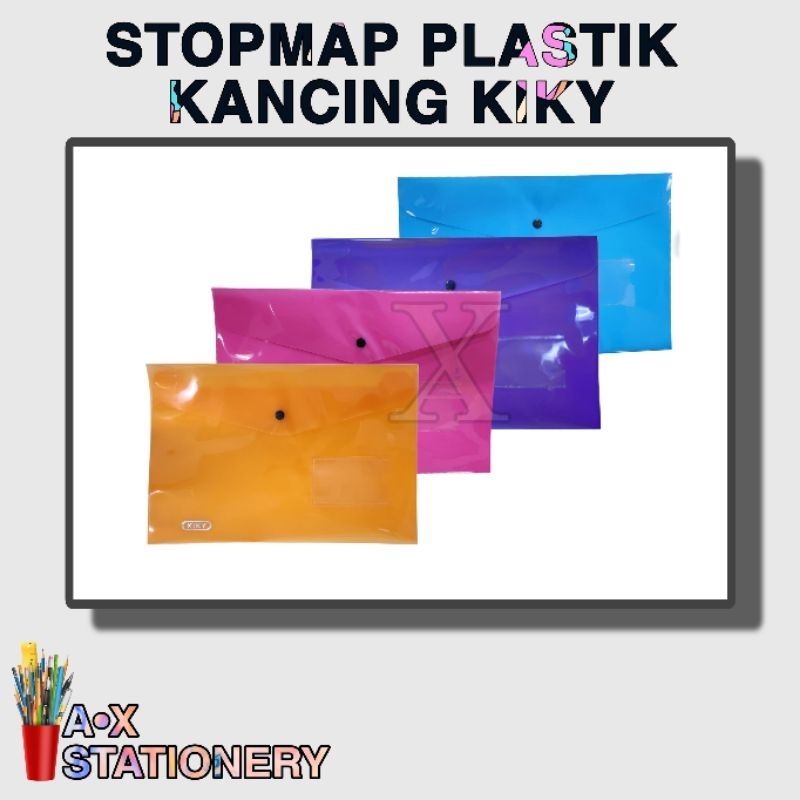 Jual STOPMAP PLASTIK KANCING KIKY | MAP KANCING BENING | Shopee Indonesia