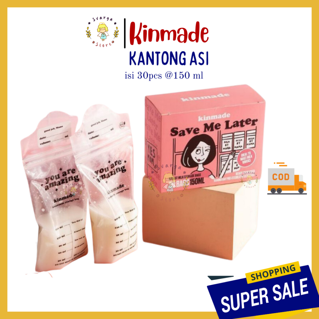 Jual Kinmade Breastmilk Storage Bags | Kantong ASI | Shopee Indonesia