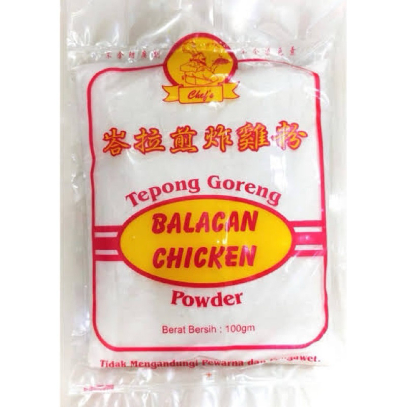 Jual Belacan Chicken Powder Tepung Goreng Belacan Chicken Penang 100gr ...