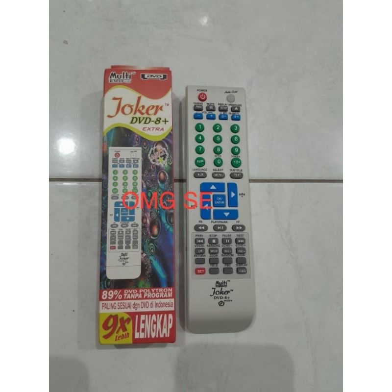 Jual remote DVD 8+ MULTI joker | Shopee Indonesia