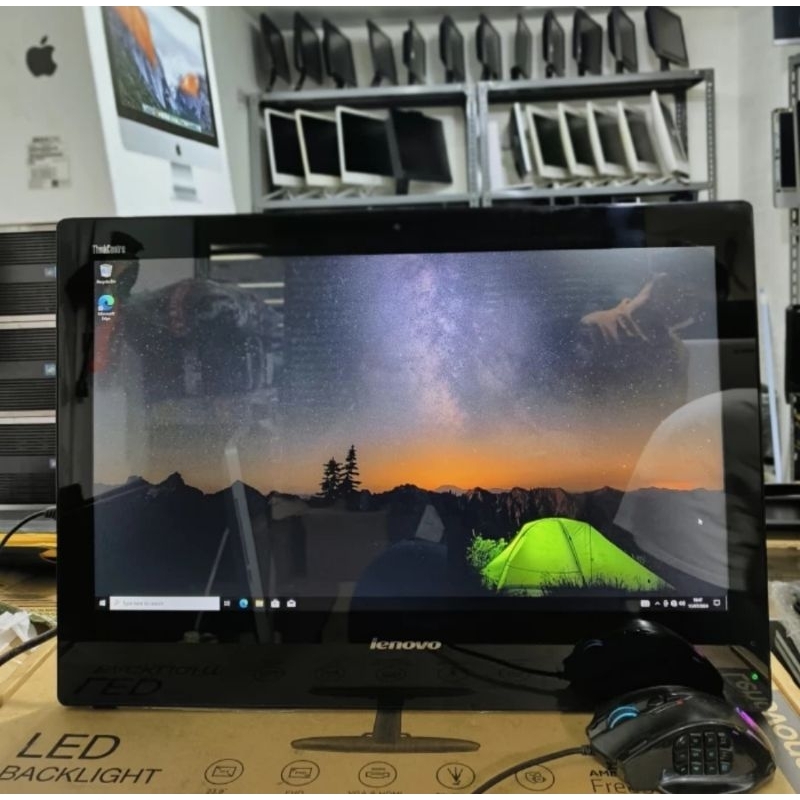 Jual PC ALL IN ONE THINKCENTRE M93Z CORE I5-4590 RAM 8GB SSD 256GB WIN ...