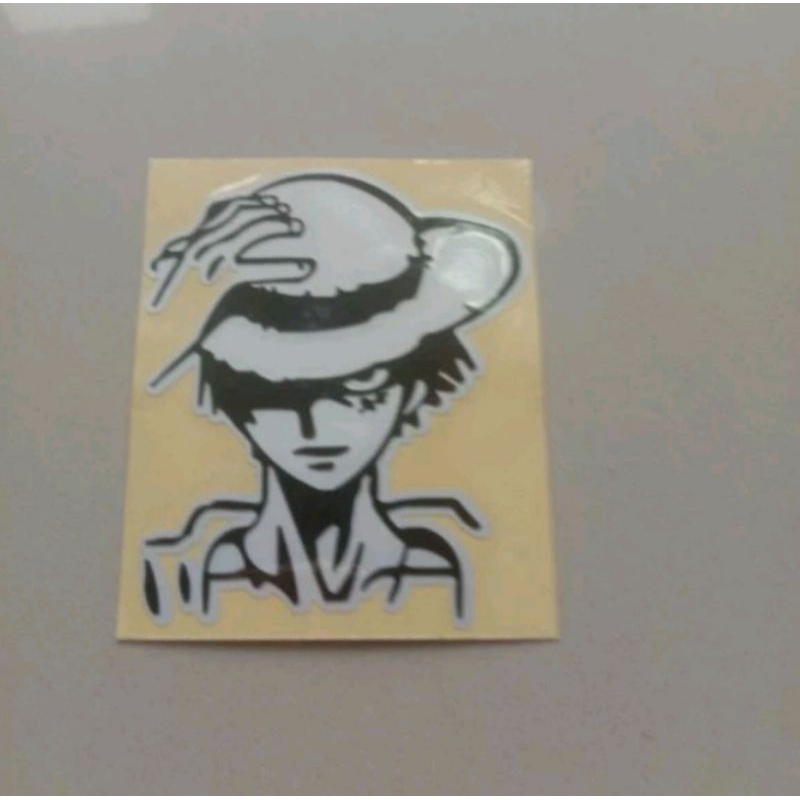 Jual STICKER LUFFY ONE PIECE VIRAL STIKER CUTTING | Shopee Indonesia