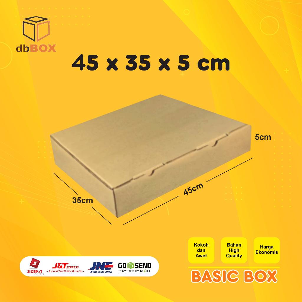 Jual Kardus 45x35x5 cm | Box Die Cut dan Easy Usage | Box Kue Tart ...