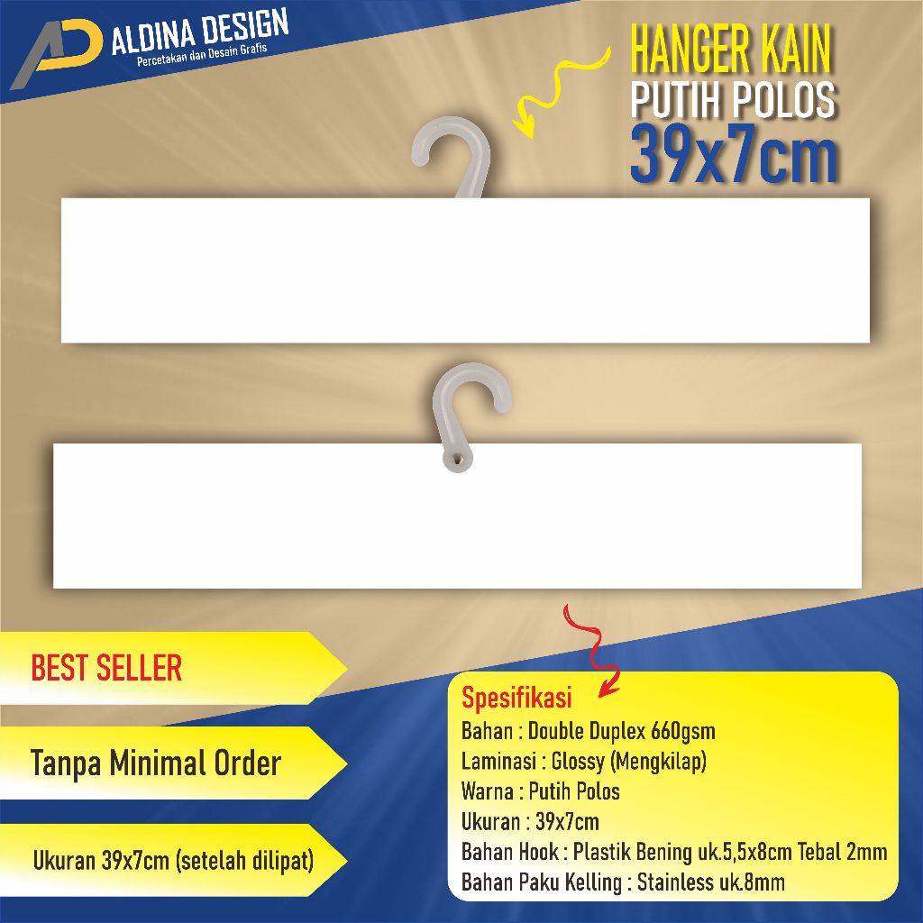 Jual Hanger Sampel Kain untuk Garment dan Tekstil 39cm | Shopee Indonesia