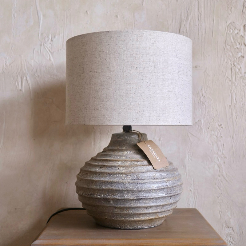 Jual Norbit Lamp | Lampu meja - casakaya handmade pottery lamp ...