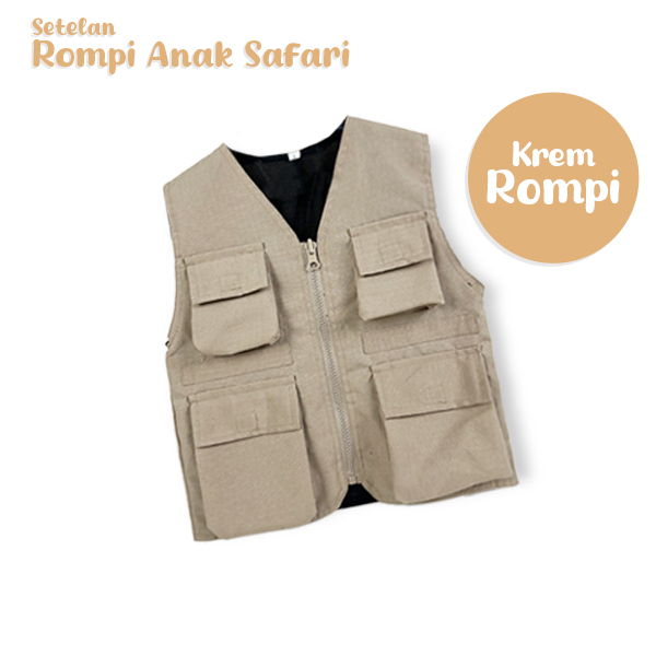 Jual Rompi Safari Anak Laki Laki Perempuan 2 sampai 14 Tahun | Shopee ...