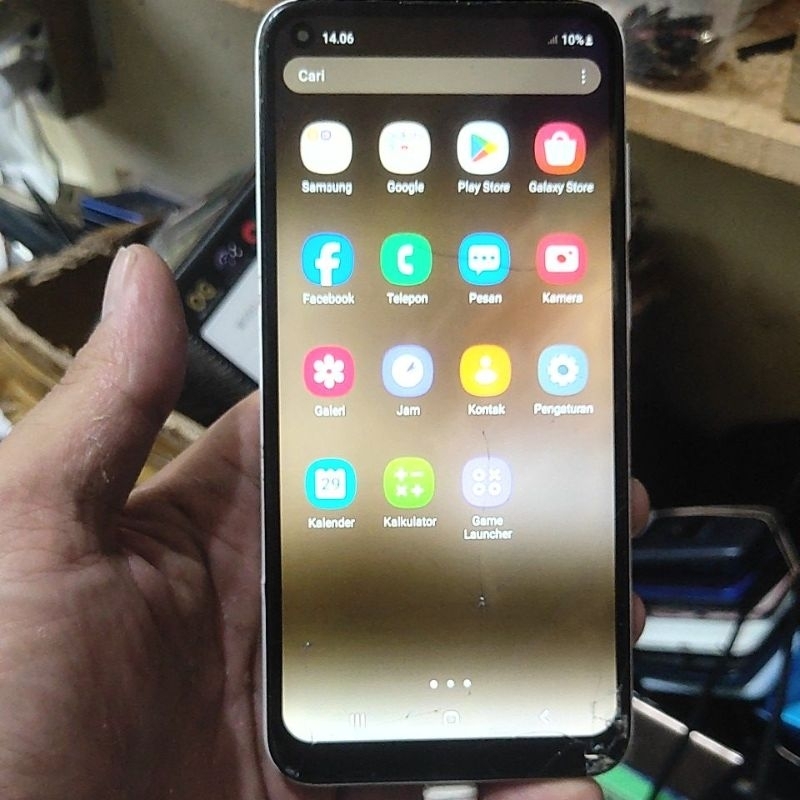 Jual samsung m11 retak 3/32 baca deskripsi!!! | Shopee Indonesia