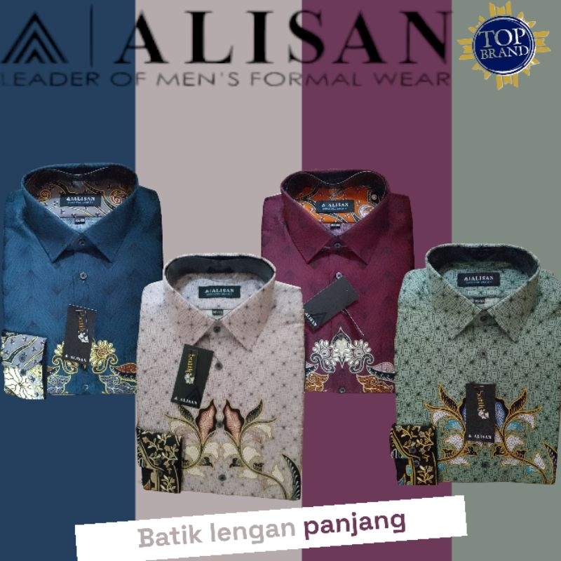 Jual ALISAN BATIK LENGAN PANJANG 100%original | Shopee Indonesia